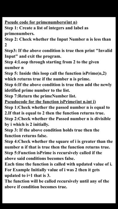 solved need the pseudocode for a linkedlist the operations