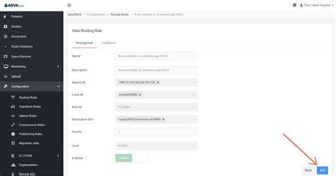 Routing Rules Advapacs Docs