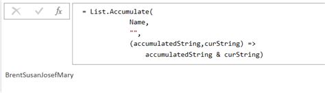 2 easy steps to loop with power query list accumulate