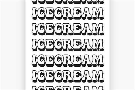 그림·사진 43 2 바닐라 아이스크림 텍스트 인테리어포스터 아트포스터 벽지꾸미기 아트지 캔버스지 오늘의집 쇼핑