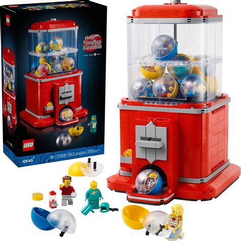 Lego Ideas Minifigure Vending Machine Building Set For
