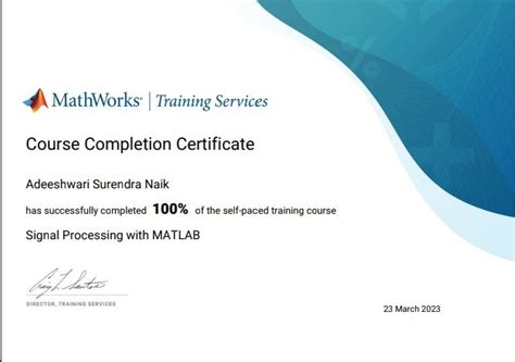 adeeshwari surendra naik on linkedin signalprocessing matlab