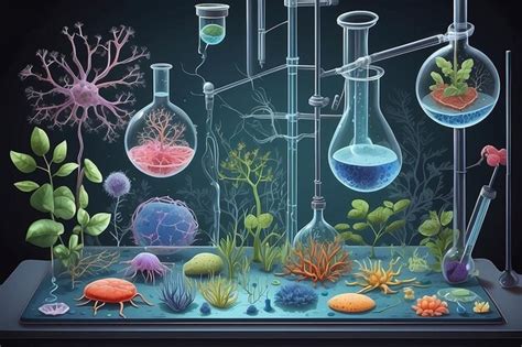 Premium Photo Teacher Demonstrating Science Experiment In Lab