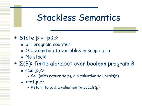Ppt Bebop A Symbolic Model Checker For Boolean Programs Powerpoint Presentation Id622023