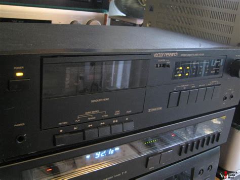 Vector Research Vcx 250 Cassette Deck Sendust Tape Head Deployed Photo 1078583 Us Audio Mart