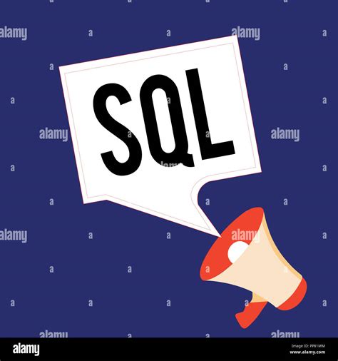 Writing Note Showing Sql Business Photo Showcasing A Standard Computer Language For Relational