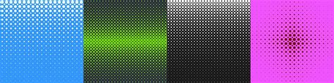 Abstract Geometrical Halftone Dot Pattern Set 60108628 Vector Art At Vecteezy