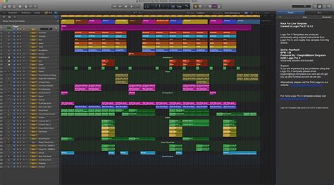 Logic Pro X Template