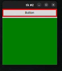 Python Why Would The Ttk Widget Only Appears After There Is A Configuration Change Event And