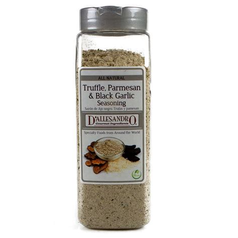 Truffle Parmesan And Black Garlic Seasoning 18 Ounce Jar