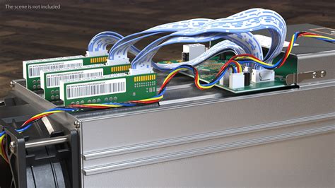 bitcoin mining asic model turbosquid 2052613