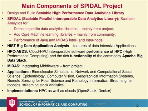 implementing parts of hpc abds in a multi disciplinary collaboration