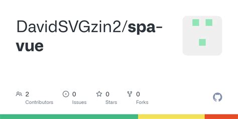 github davidsvgzin2 spa vue