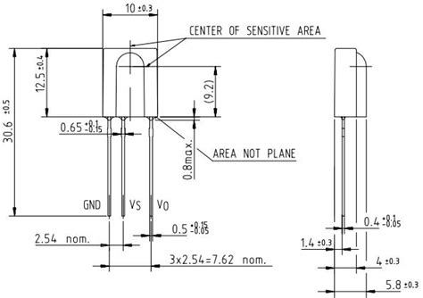 TSOP1738 IR Receiver Pinout Equivalent And Datasheet Pdf