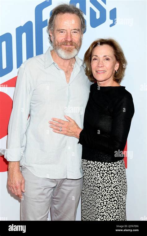 Los Angeles Sep 7 Bryan Cranston Robin Dearden At The Confess Fletch Premiere At The West