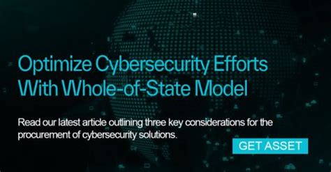 Whole Of State Cybersecurity Three Procurement Considerations For The Public Sector Sergio