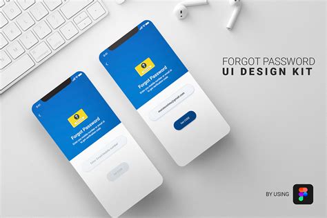 Forgot Password Mobile UI Kit Design Behance