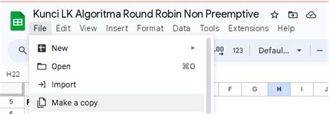 Download Lkpd Algoritma Round Robin Non Preemptive Proses Penjadwalan Pada Cpu