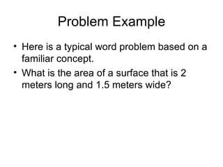 Science Word Problem Solving Steps PPT
