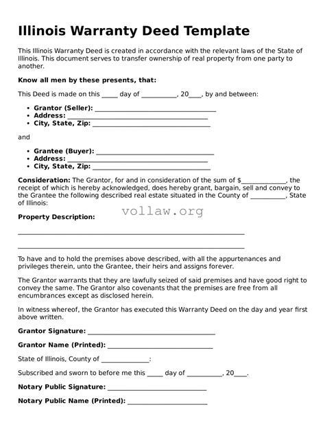 Create Your Illinois Deed With Our Free Form