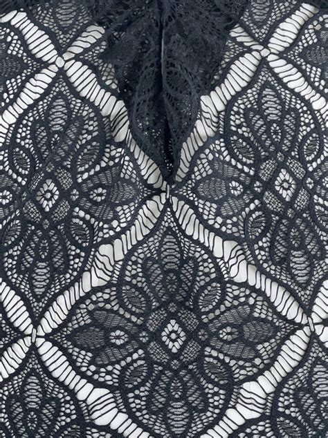 Saída De Praia Cia Marítima Renda Preta Ner59 Original Etiqueta Única