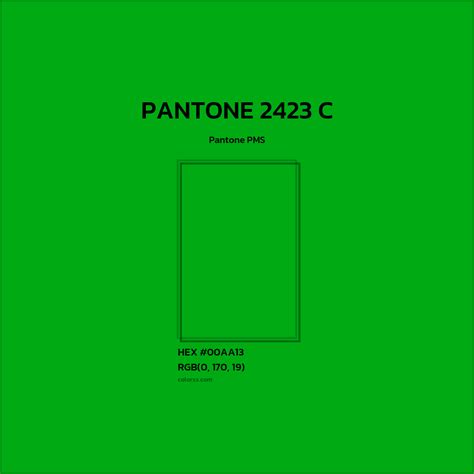 Pantone 2423 C Complementary Or Opposite Color Name And Code 00aa13