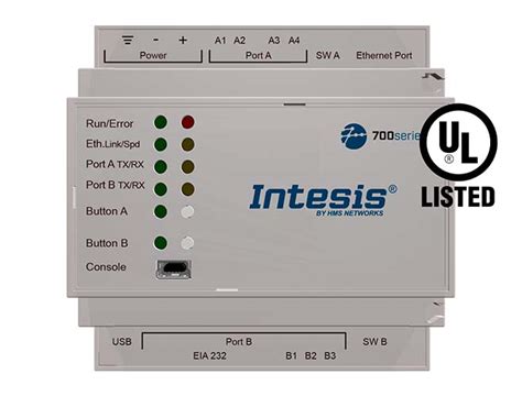 Intesis Knx Tp Bacnetmodbusascii Protokoll Oversetter Rs Og Ip Instell