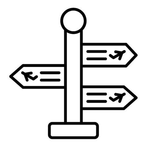 Premium Vector Direction Icon