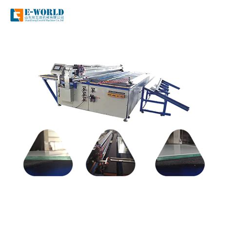 Semi Automatic Float Glass Cutting Laminated Glass Cutting Machine With Breaking Bar Glass
