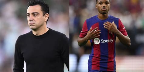 They Said They Wanted To Kick Him Out Of Barcelona Xavis Latest Words On Ansu Fatis Performance