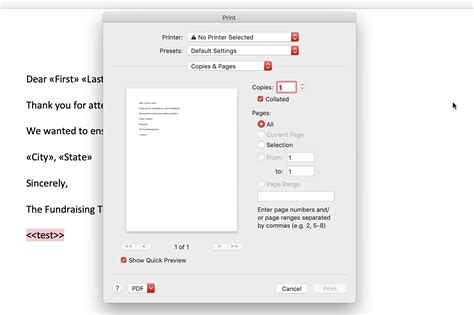 Perform A Microsoft Word Mail Merge From Within Excel