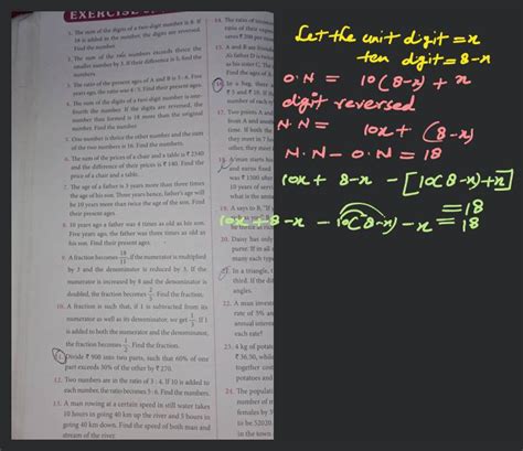 the sum of the digits of a two digit number is 8 if 18 is added to the