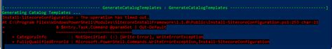 sitecore experience commerce 9 installation timeout errors