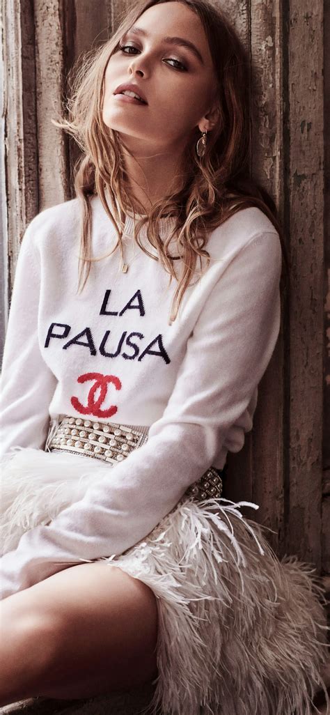 1125x2436 Lily Rose Depp Vogue Magazine Australia Photoshoot Iphone Xs