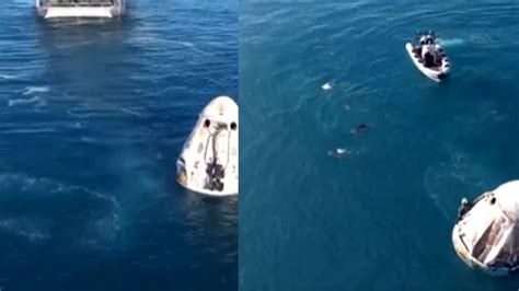 Nasa Astronaut Sunita Williams Receives Heartwarming Welcome From Pod