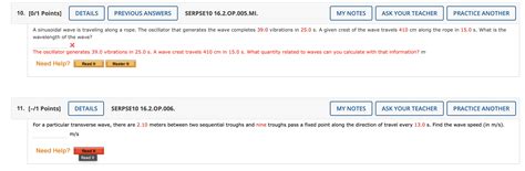 solved 10 [0 1 points] details previous answers serpse10