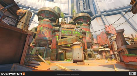 Overwatch 2 New Junk City Viktor Colpaert Overwatch Environment