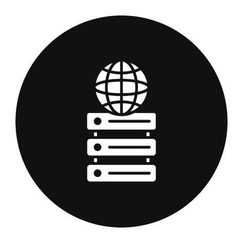 Premium Vector Online Server Vector Illustration