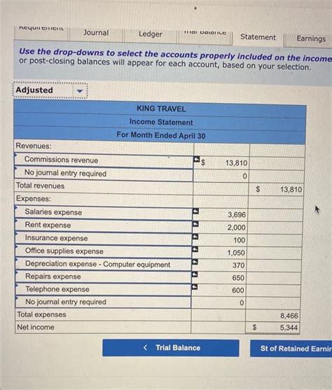 solved use the drop downs to select the accounts properly