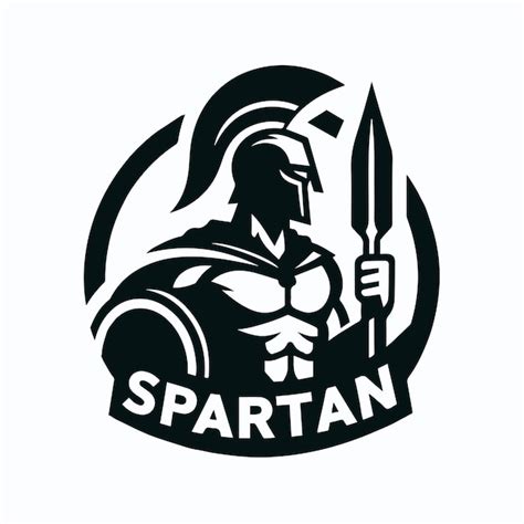 스파르타 로고 터 프리미엄 Ai 생성 벡터
