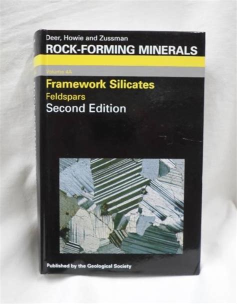 Framework Silicates Feldspars 2nd Ed Rock Forming Minerals Vol 4a Oxfam Shop