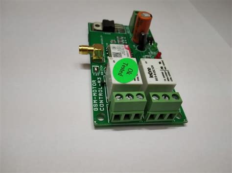 Gsm Based Motor Control