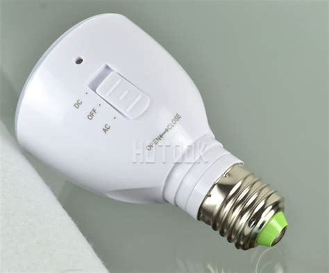 Led Lamp E27 Fitting 4 W Met Lithium Batterij