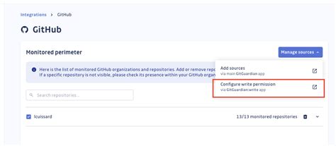 Integrate a new GitHub source | GitGuardian documentation