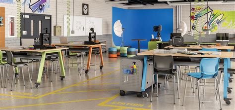 Makerspaces Education Furniture And Design Office Furniture Kansas