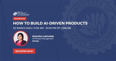 Masterclass How To Build Ai Driven Products March 2 2024 Online