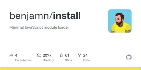 Github Benjamninstall Minimal Javascript Module Loader