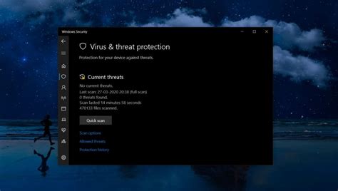 Windows S Defender Fails With Threat Service Has Stopped Error