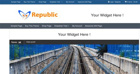Republic Is New Wordpress Theme Provided By Insertcart 451 Wp Themes And Plugins
