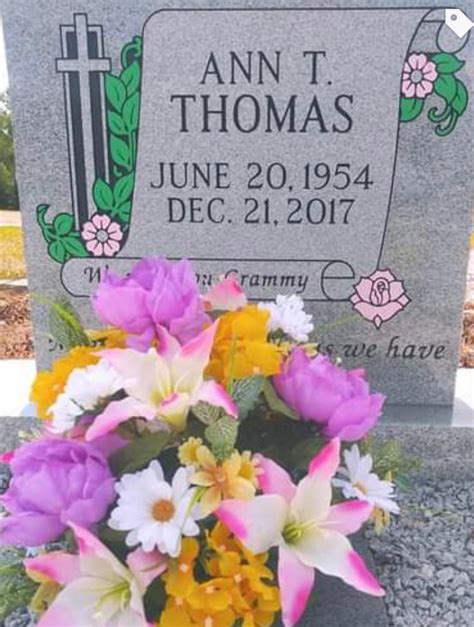 Mary Ann Traylor Thomas 1954 2017 Homenaje De Find A Grave